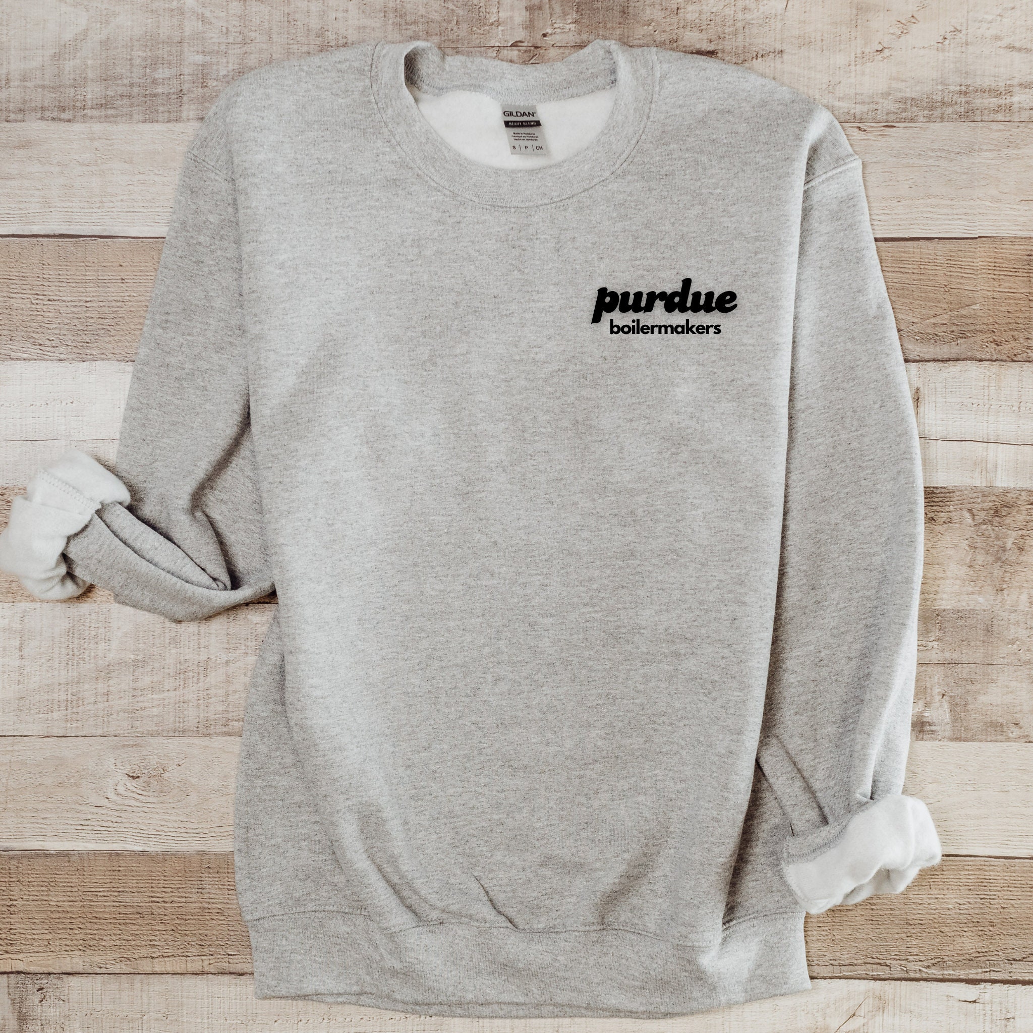 Purdue Sweatshirt, Purdue Gift, Basketball, Womens Purdue Crewneck ...