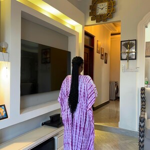 Norah Batik | Adire Dress | Kaftan Dress - Tie Dye African Moo Moo ...