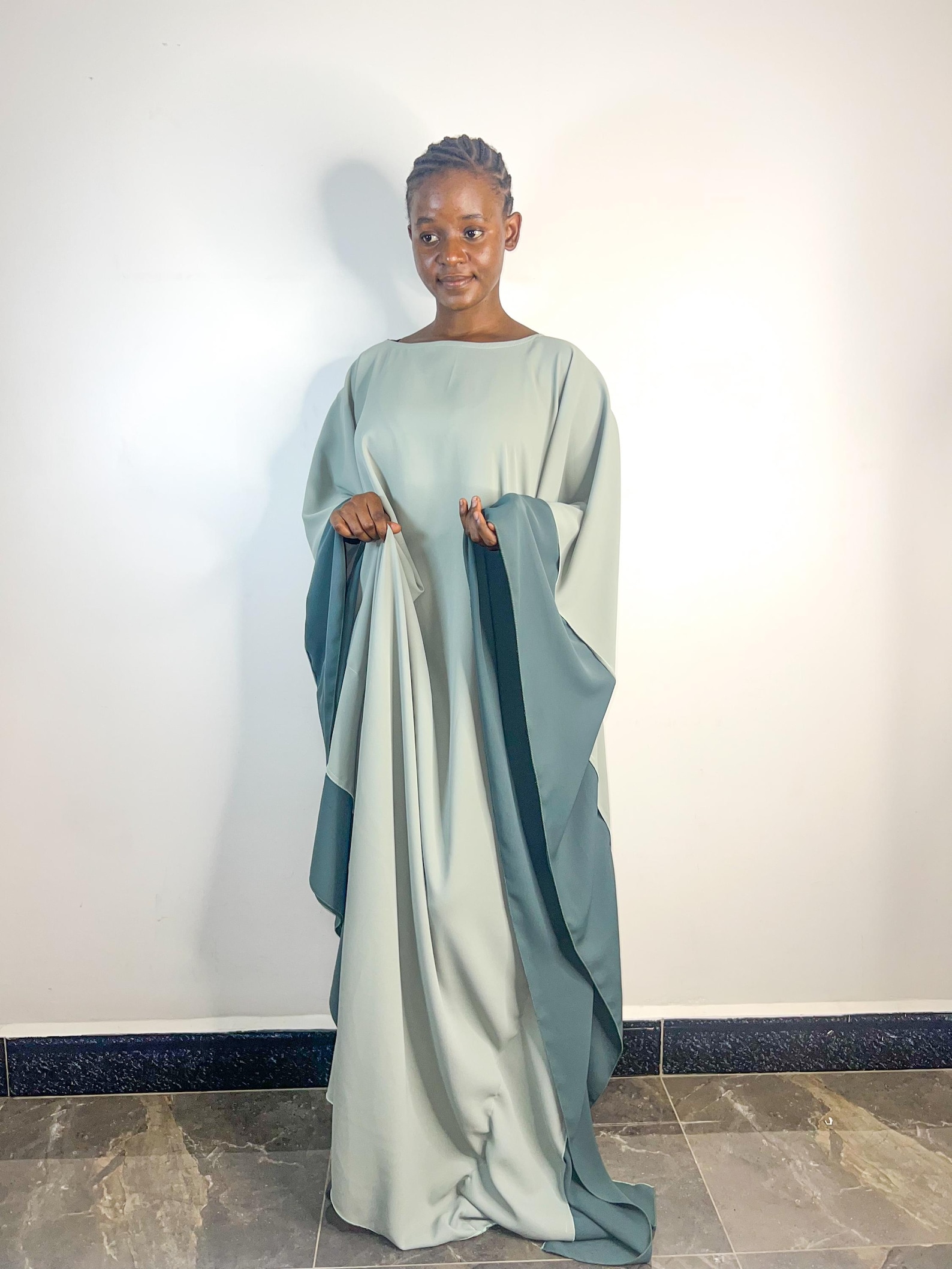 Grace Abaya Modest Kaftan Dress African Moo Moo, Baati, Mumu, Muumuu ...