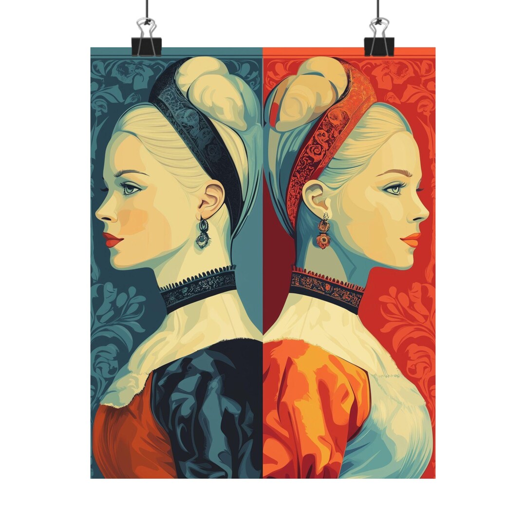 Catherine Parr Art Poster: Tudor History Portrait, Unique Home Decor - Etsy
