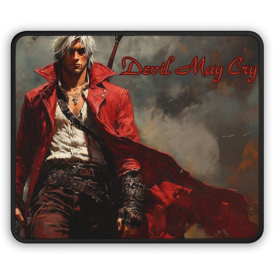 Devil May Cry Gaming Mouse Pad: Anti-slip Desk Mat - Etsy