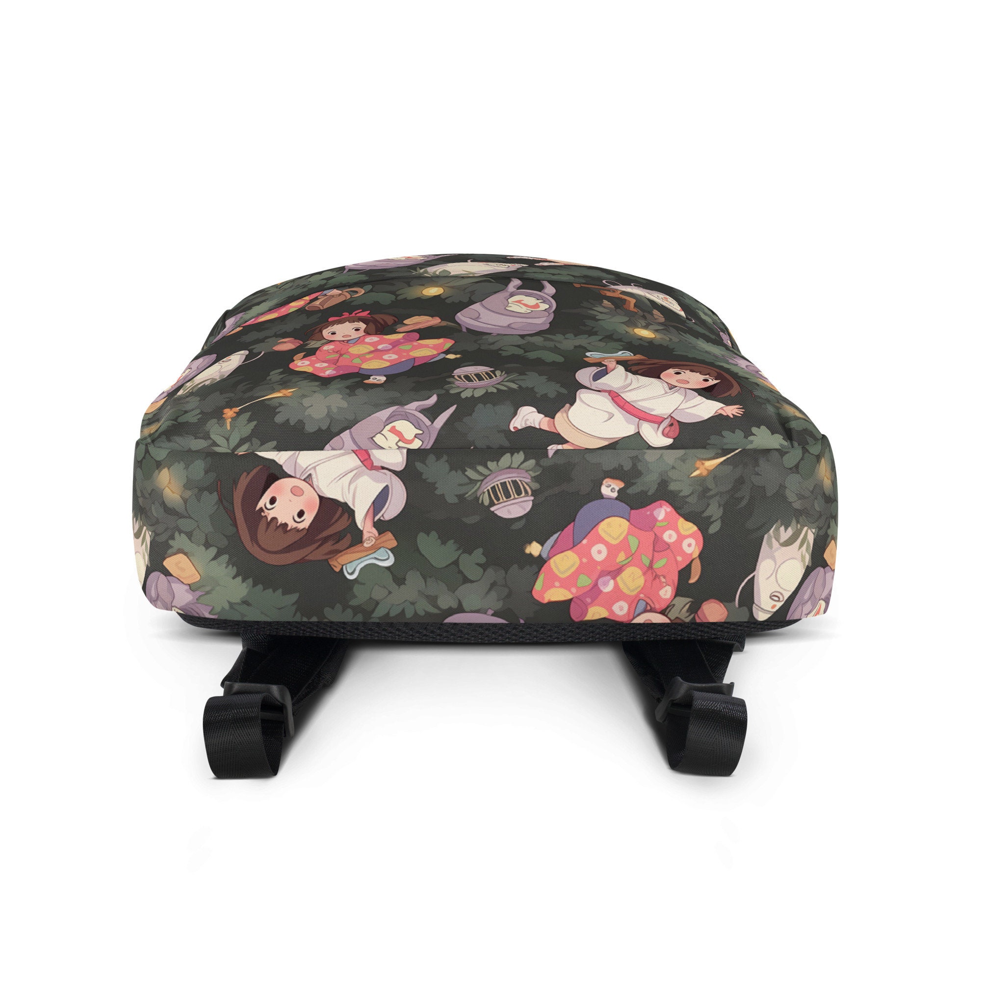 Ghibli Spirited Away Anime Inspired Backpack Chichiro With Spirits ...