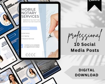 15 Mobile Notary Social Media Posts Notary Insta Posts Signing Agent ...