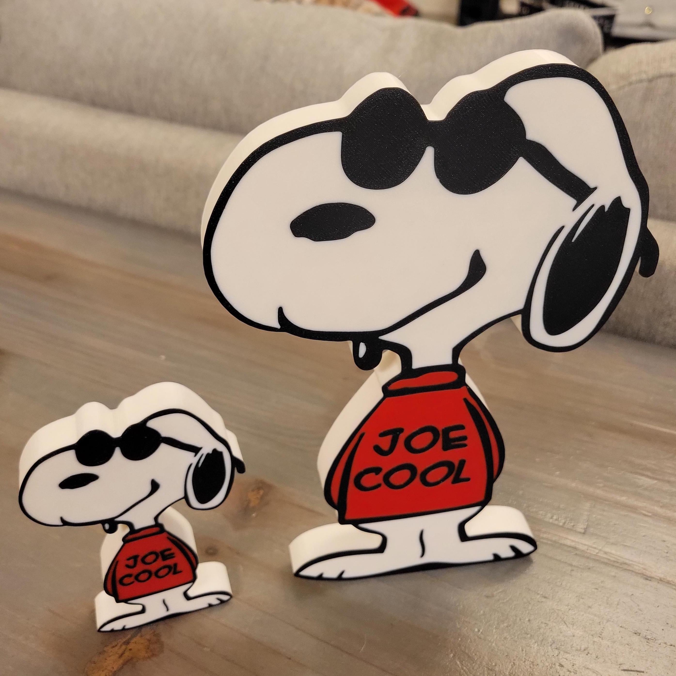 Snoopy Joe Cool 3D Desk Wall Decor Art peanuts - Etsy