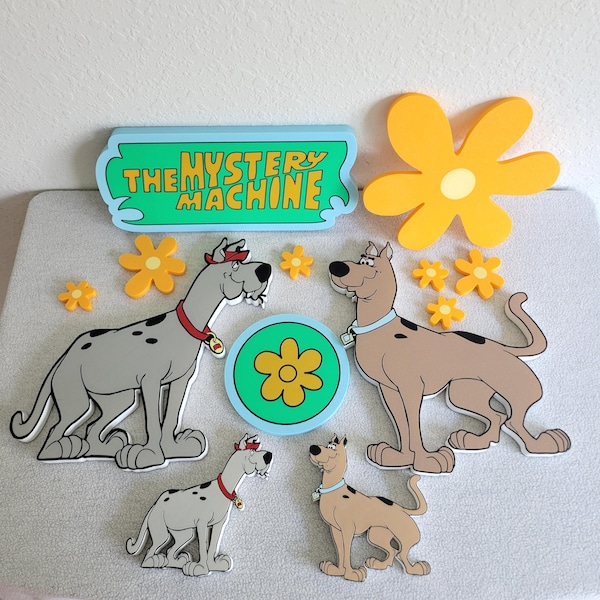 Mystery Machine Flowers - Etsy