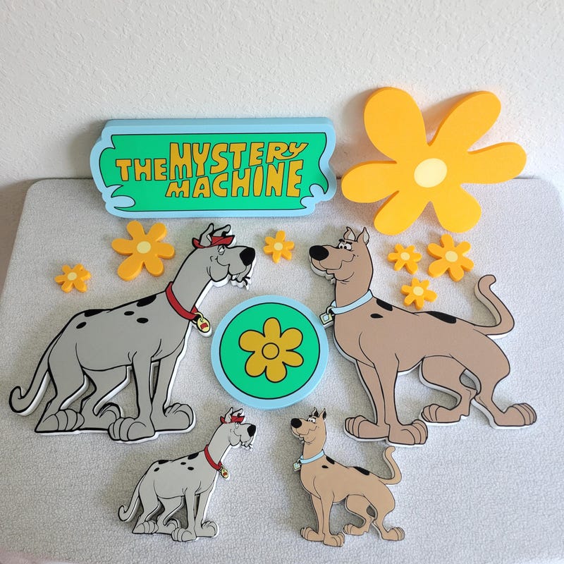 Mystery Machine Flowers - Etsy