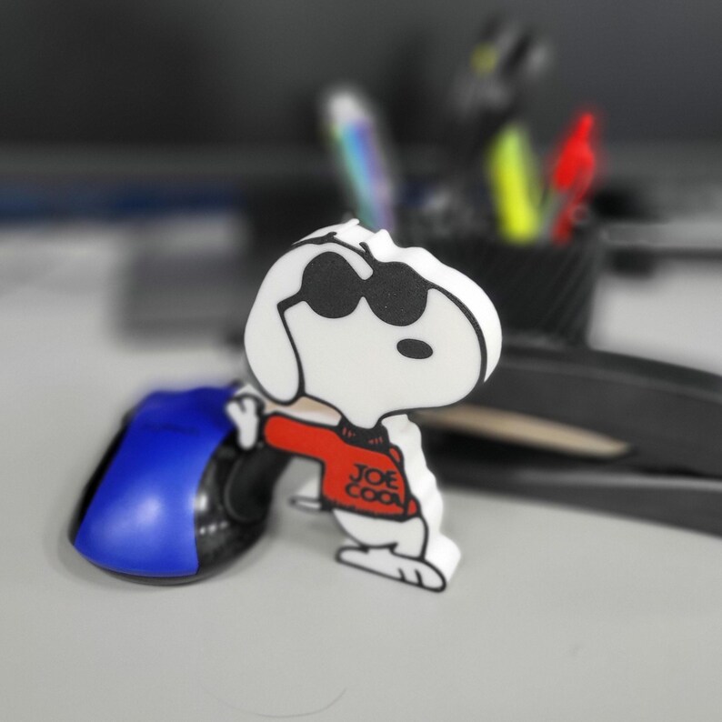 Snoopy Joe Cool 3D Desk Wall Decor Art peanuts - Etsy