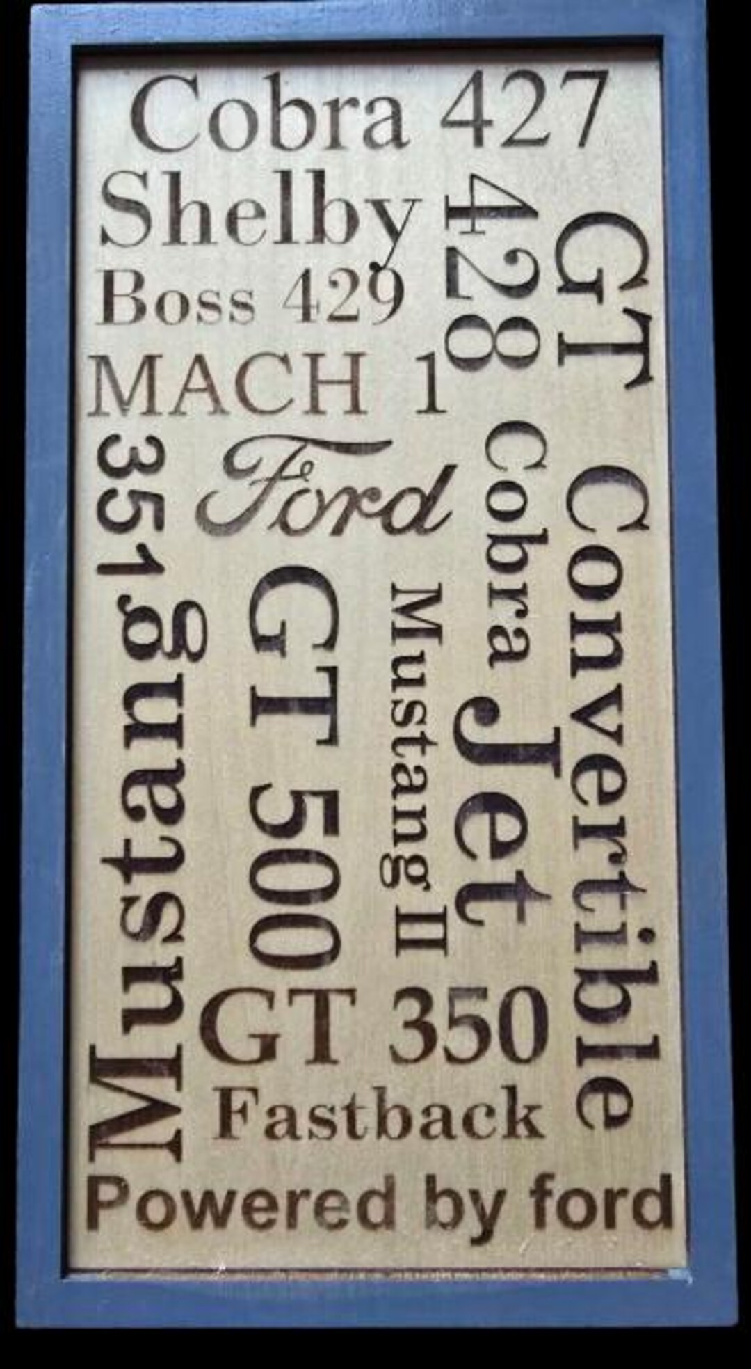 Ford Names Ford Models Ford Mustang Ford Mustang Gt - Etsy