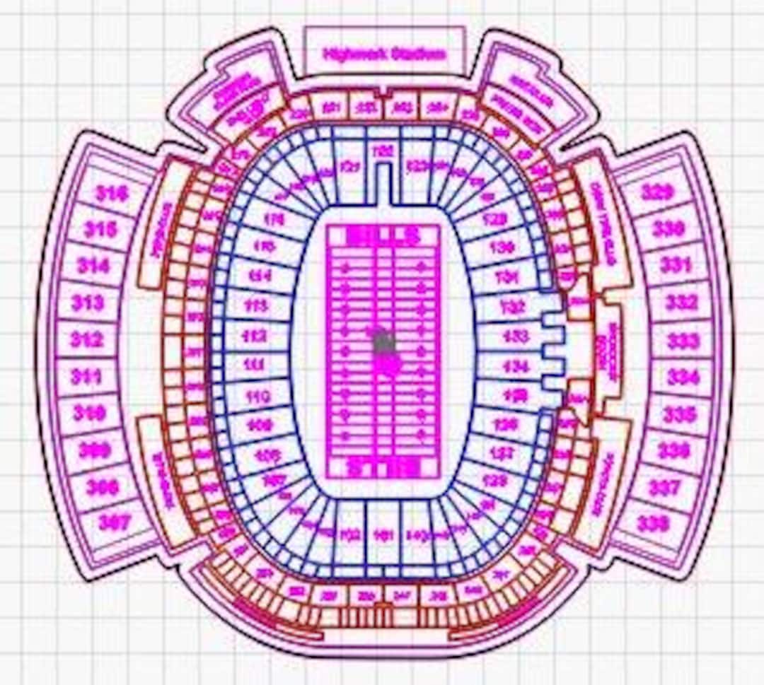 Highmark Stadium Football Stadium Buffalo Bills Stadium - Etsy