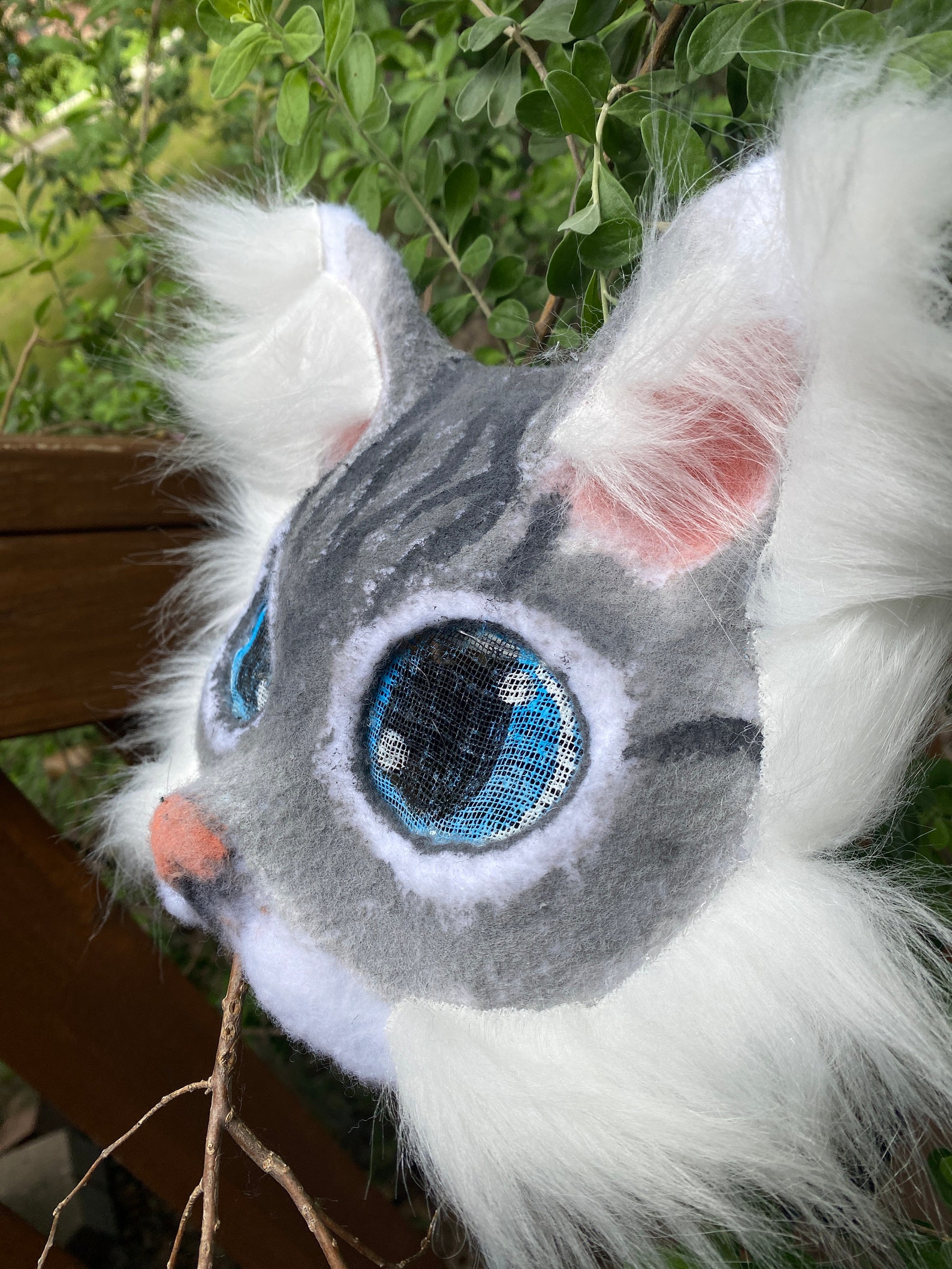 Gray Tabby Therian and Furry Mask - Etsy