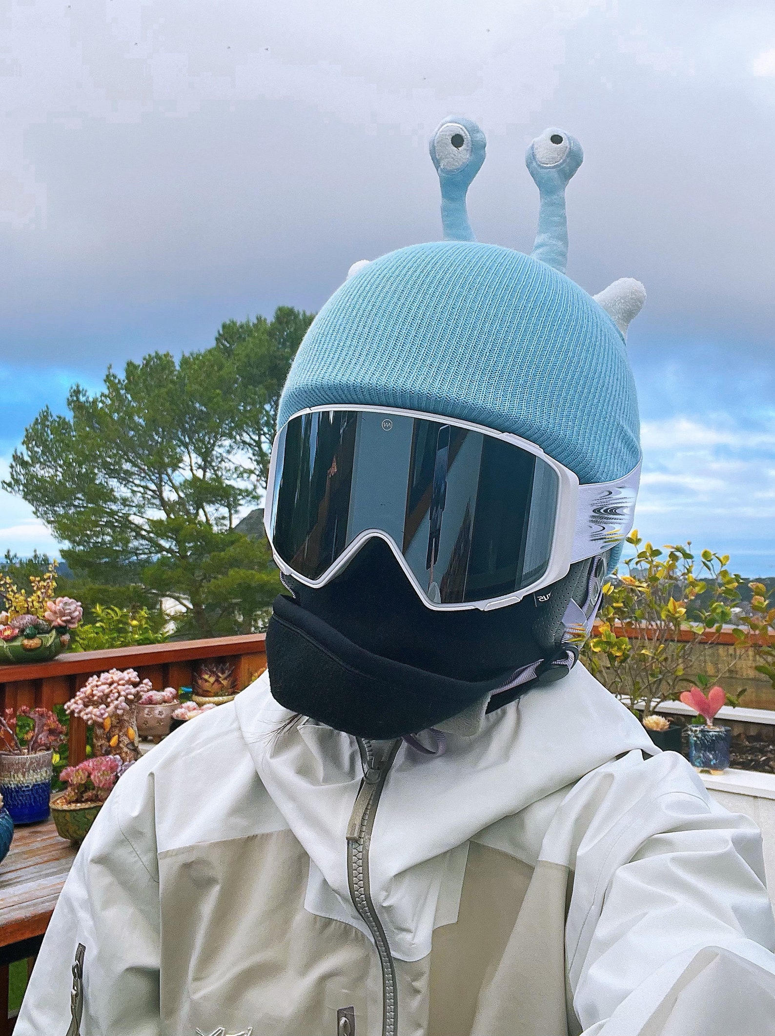 Blue Antennae Snail Ski Helmet Cover - Universal Size - Etsy