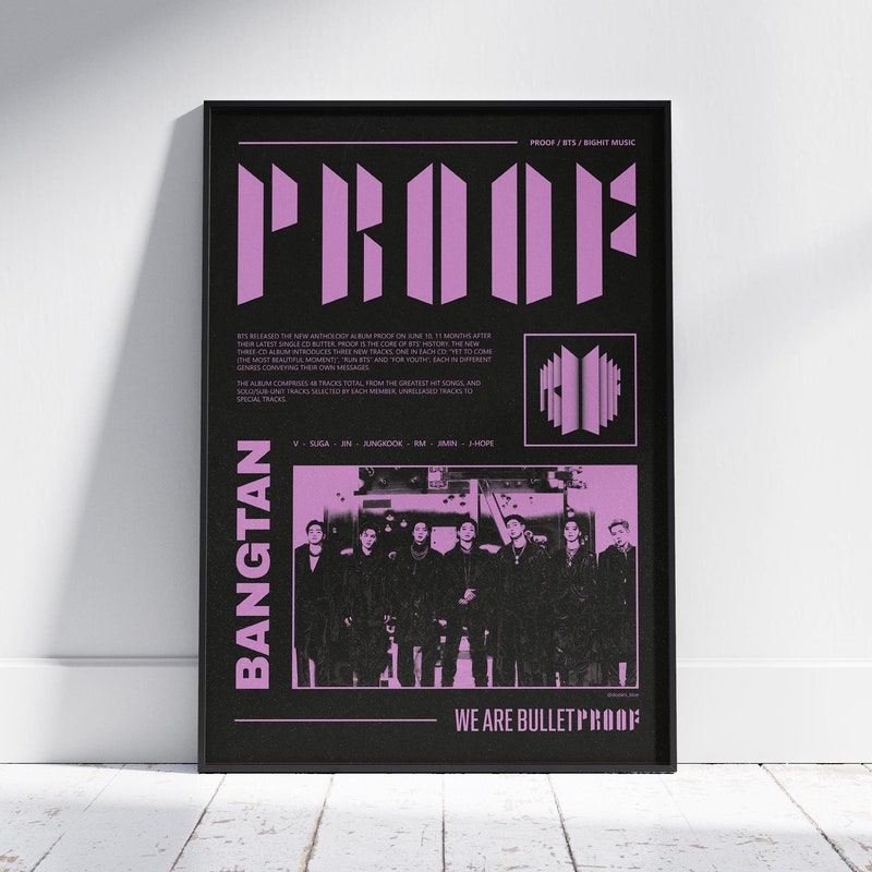 Bts Poster - Etsy