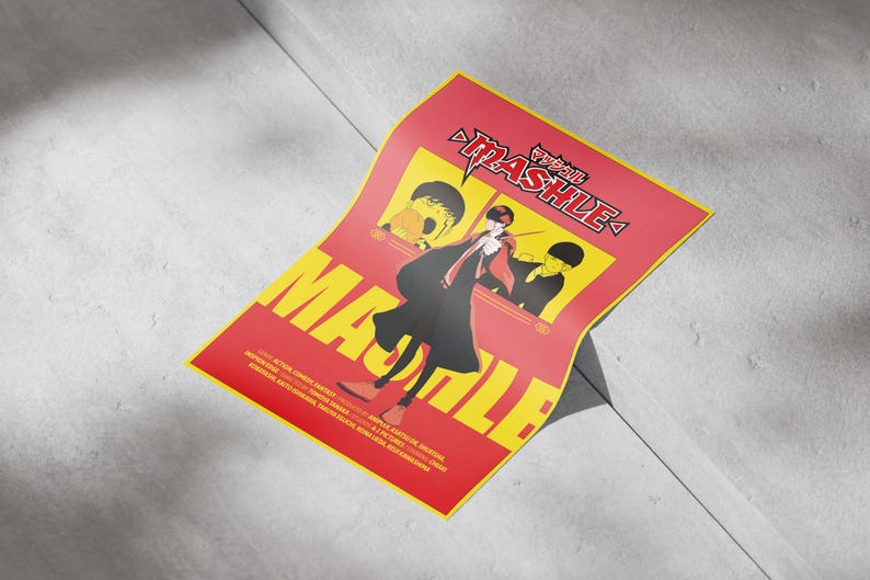 MASHLE: Magic and Muscles - Poster(5 Sizes) / Anime Art / Wall Decor ...