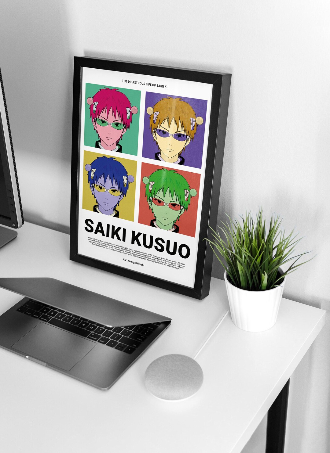 Saiki K Poster5 Sizes / Anime Art / Wall Decor / Printable Poster ...