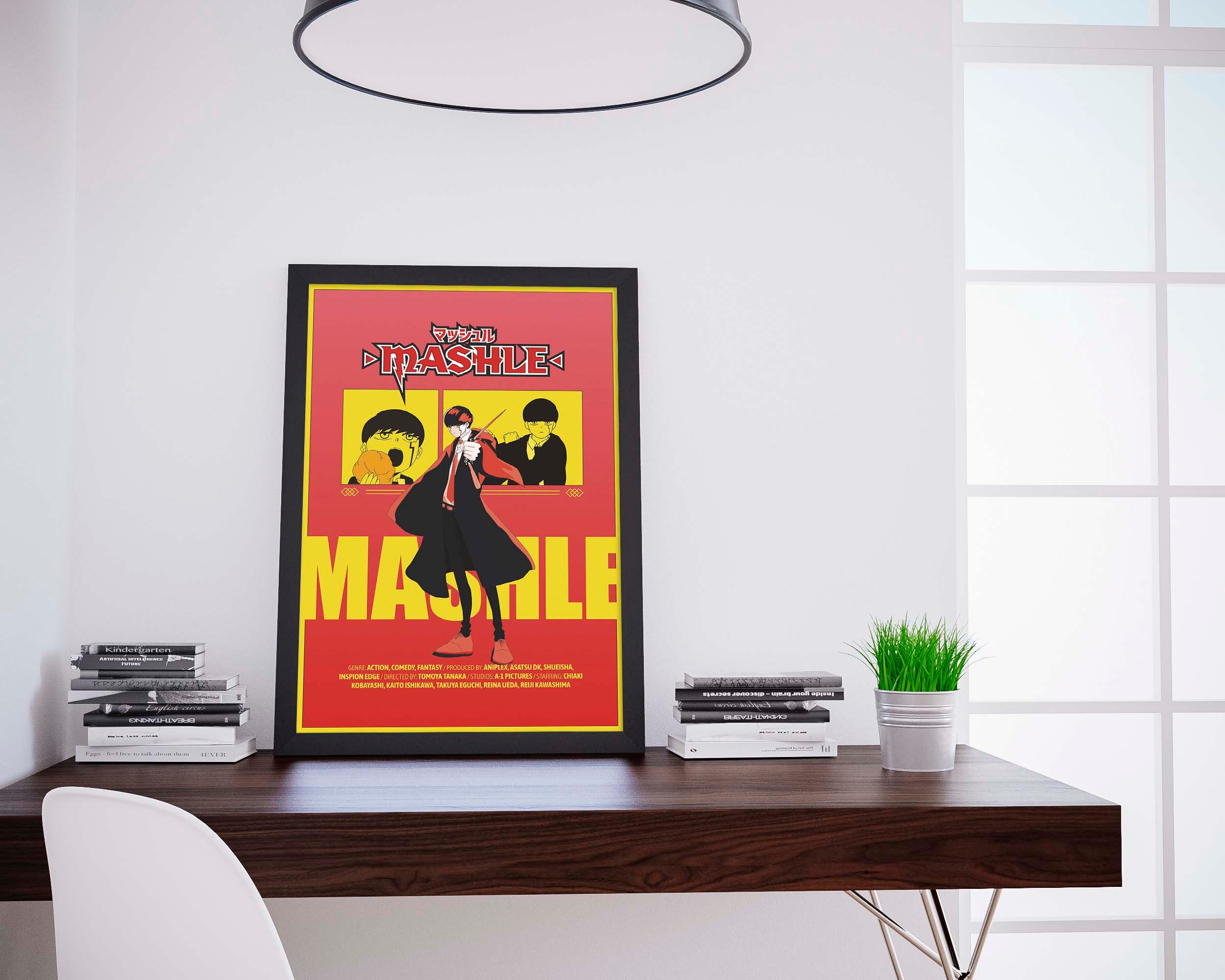 Muscles and Magic - Anime Parody Poster / Downloadable Poster / Wall ...