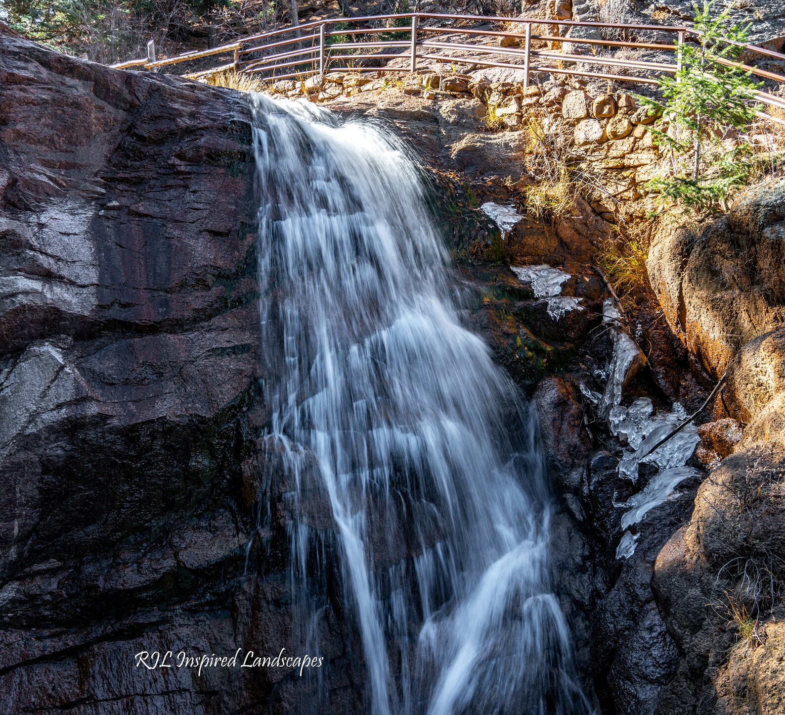 Seven Falls, Colorado Springs, Colorado, Landscapes, Mountain Scenery ...