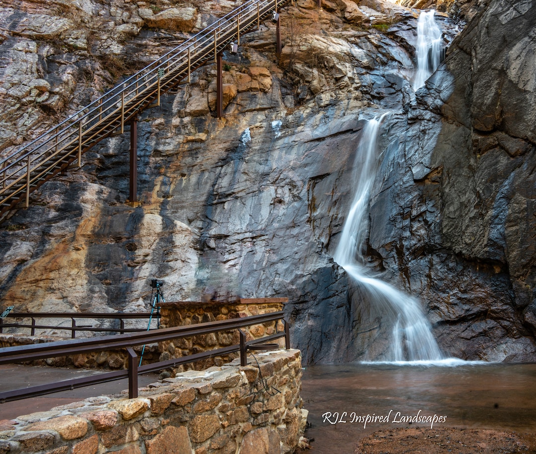 Seven Falls, Colorado Springs, Colorado, Landscapes, Mountain Scenery ...
