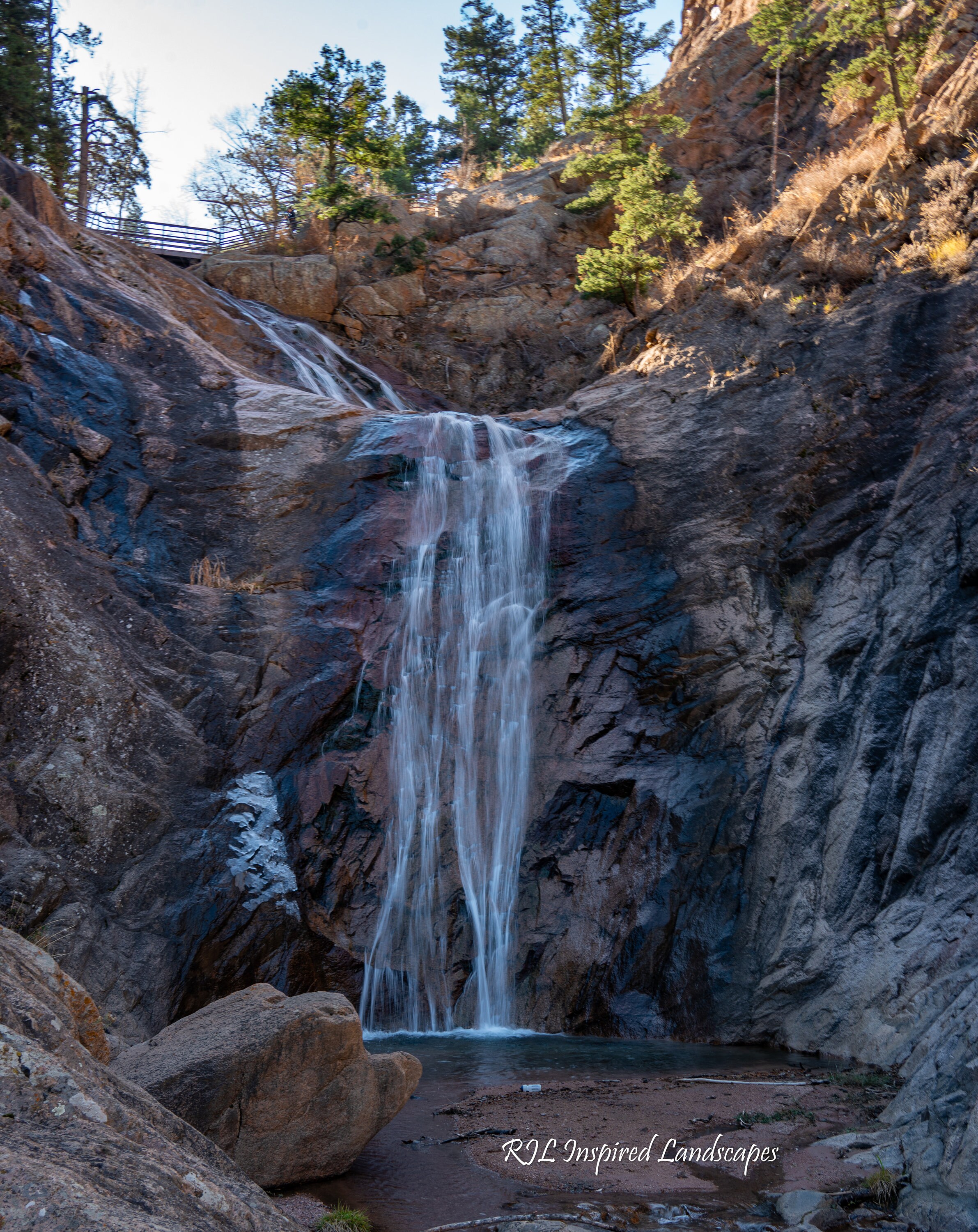 Seven Falls, Colorado Springs, Colorado, Landscapes, Mountain Scenery ...