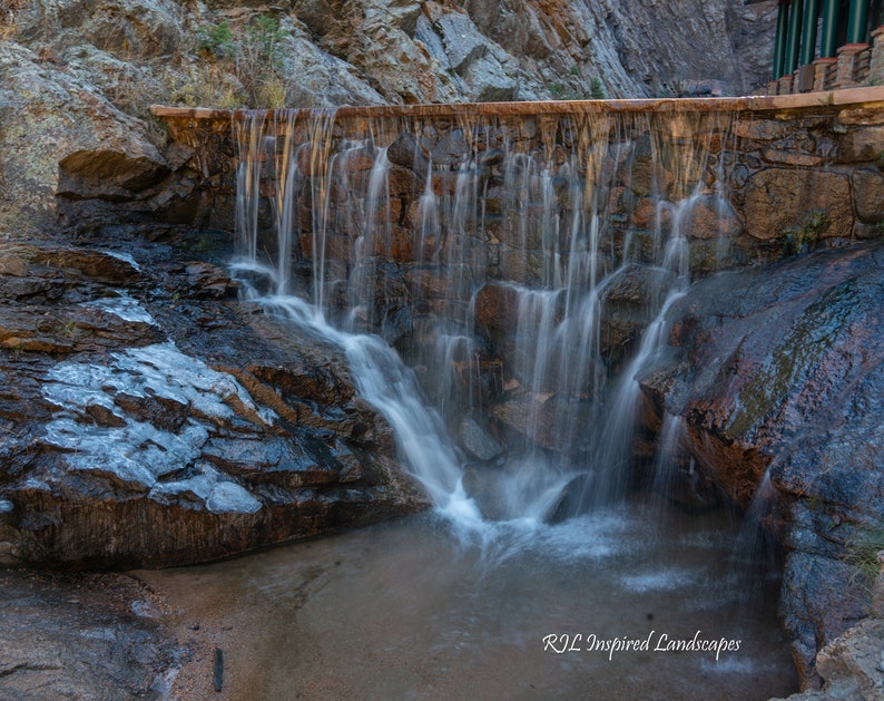 Seven Falls, Colorado Springs, Colorado, Landscapes, Mountain Scenery ...