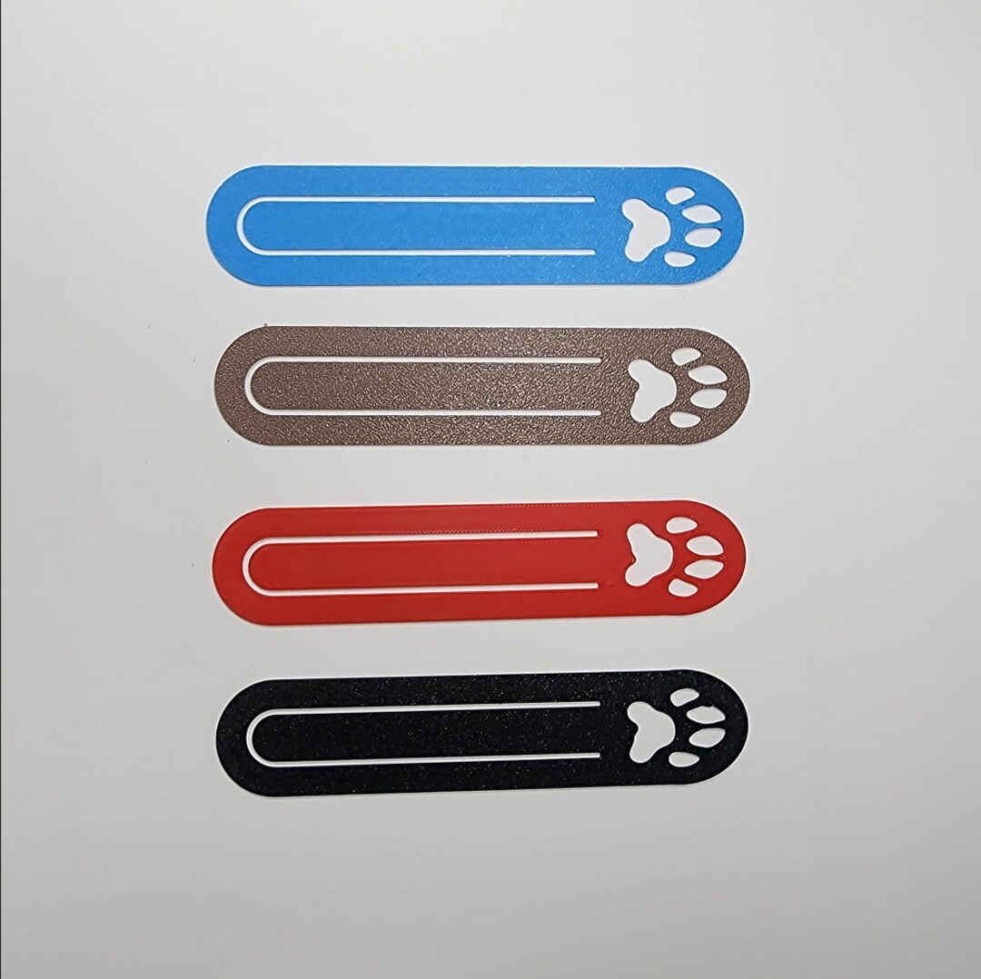 Dog Paw Bookmarks A Perfect Gift Idea for the Bookworm in Your Life - Etsy