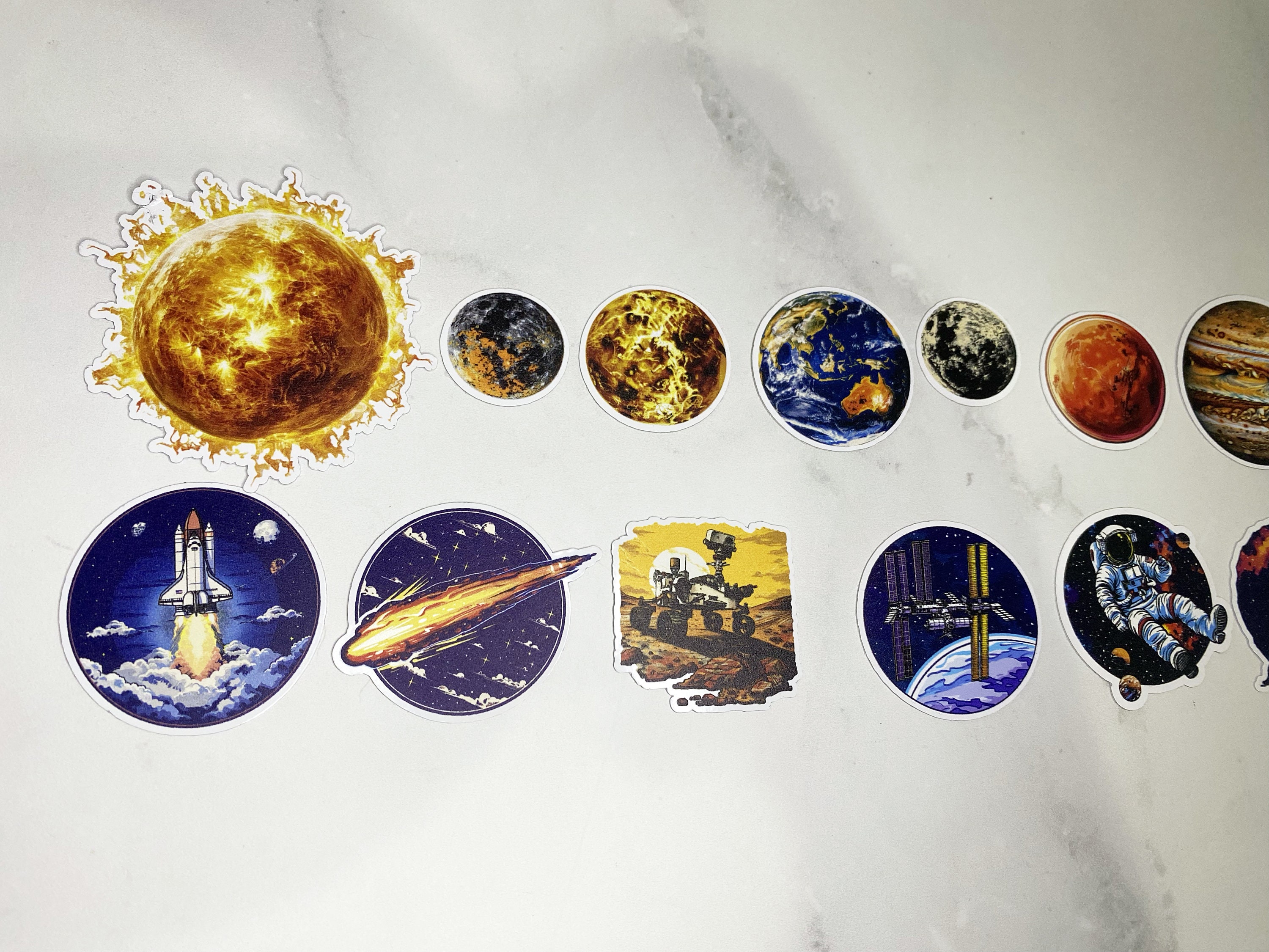 5-20 Space and Solar System Stickers Perfect Kids Journals, Scrapbooks ...