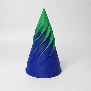 Helix Screw Fidget Toy 3d Infinity Spiral Impossible Cone Cool Optical ...