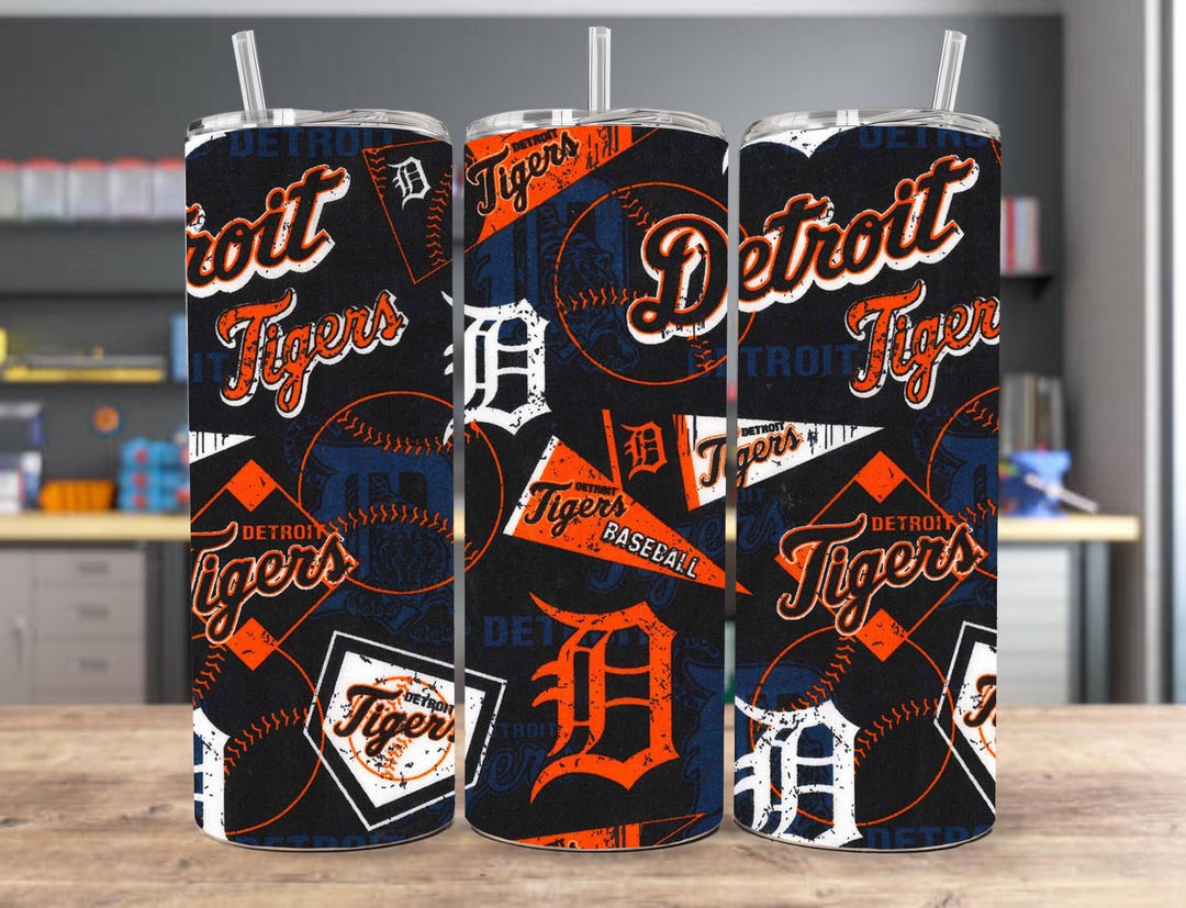 Detroit Tigers 20oz Tumbler - Etsy