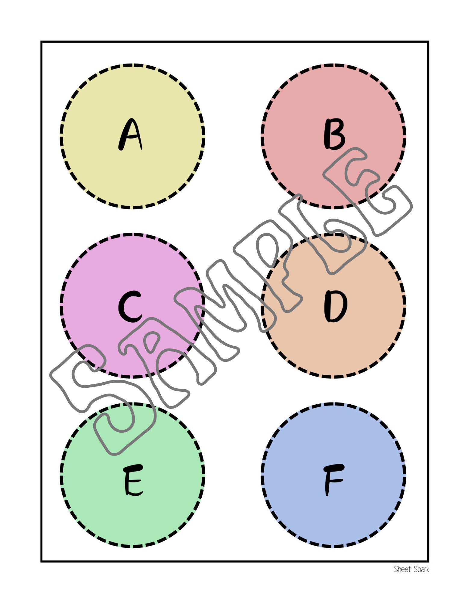 Alphabet and Number Worksheet for Children Learning Tool Abcs Sheet ...