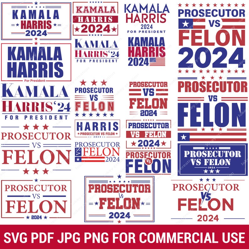 Kamala Harris 2024 Png, Kamala Harris Png Bundle for President, Madam ...