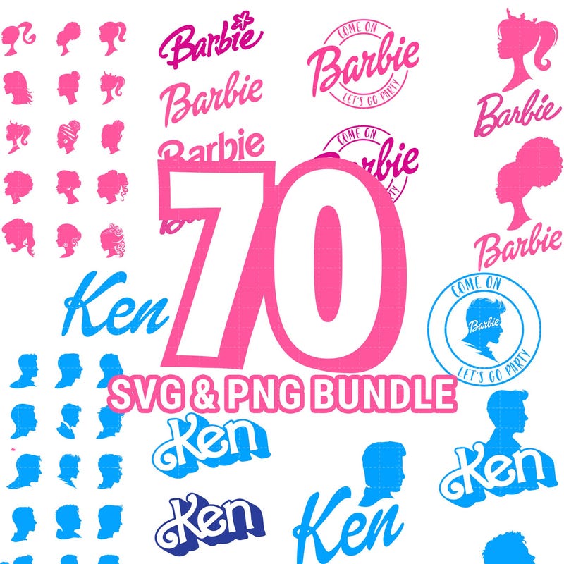 Barbie Svg - Etsy
