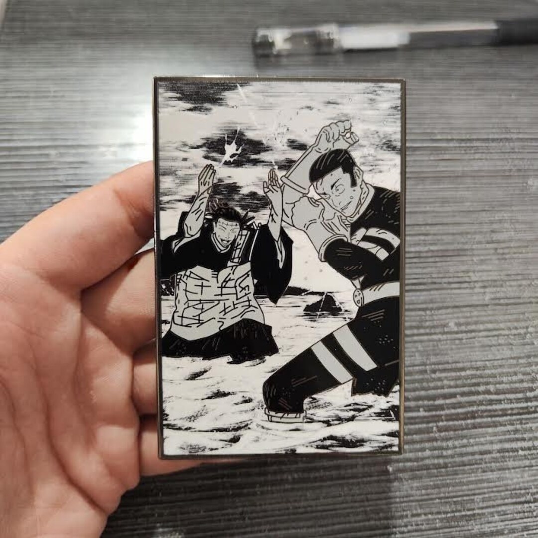 Jujutsu Kaisen JJK Manga Suguru Geto Kenjaku Fumihiko Takaba Enamel Pin ...