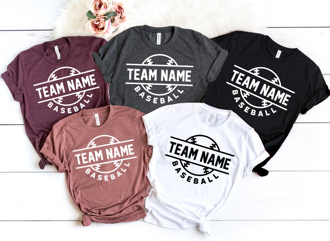 Custom Baseball Team Shirt, Personalized Baseball Shirts, Gift for ...