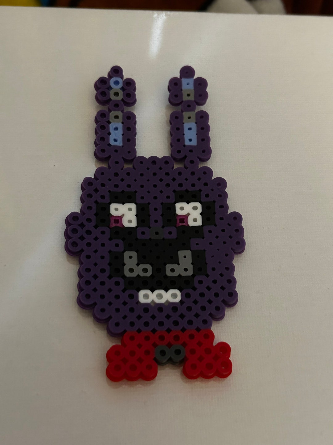 Fnaf Bonnie Perler Bead Art - Etsy