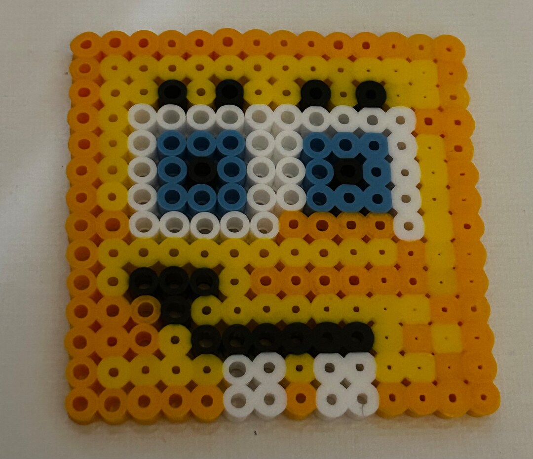 Spongebob Perler Bead - Etsy