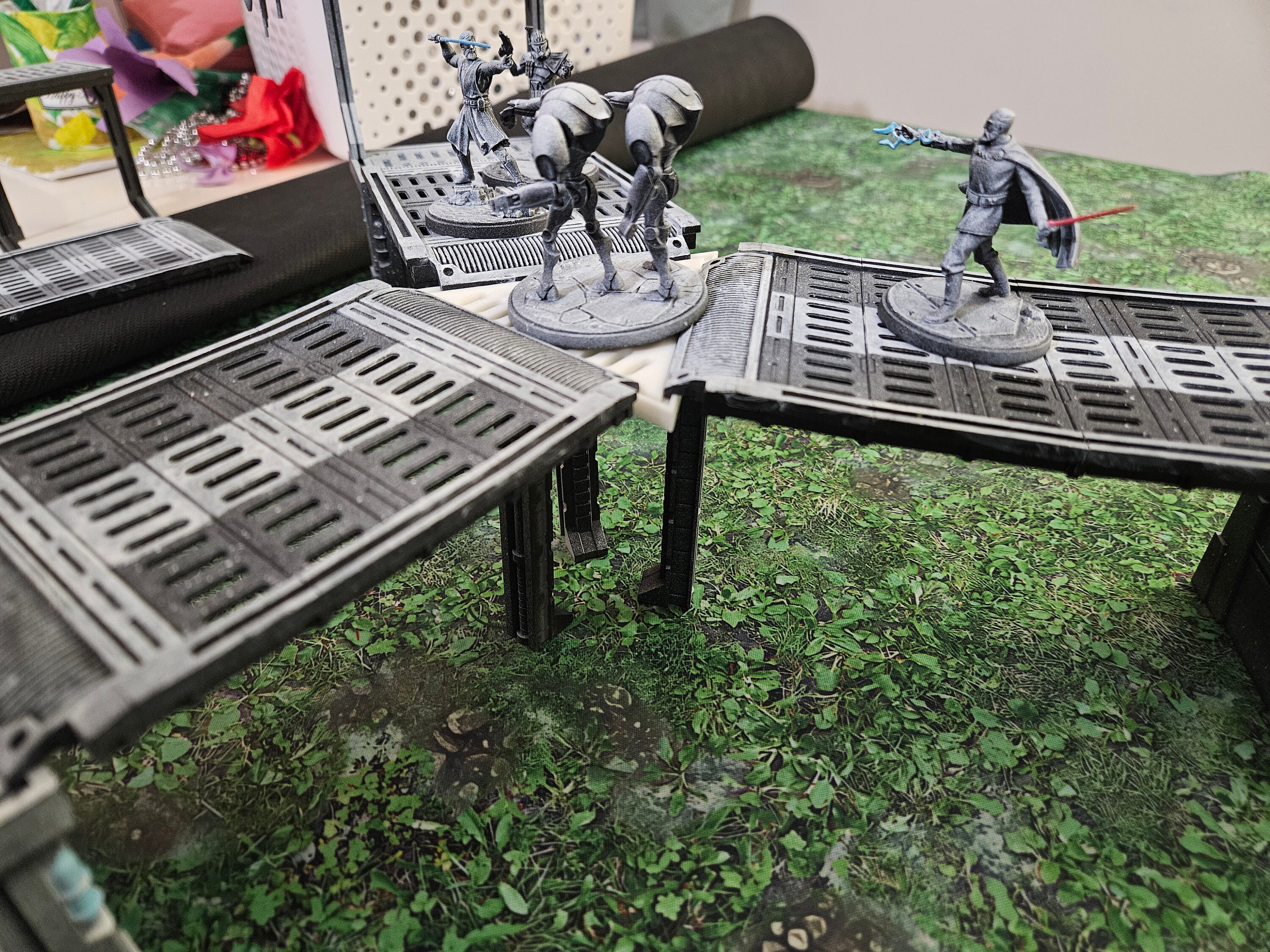 Star Wars Shatterpoint Hexagon & Triangle Platforms STL Files - Etsy