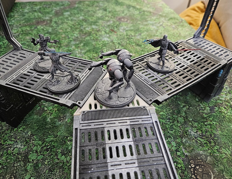 Star Wars Shatterpoint Hexagon & Triangle Platforms STL Files - Etsy