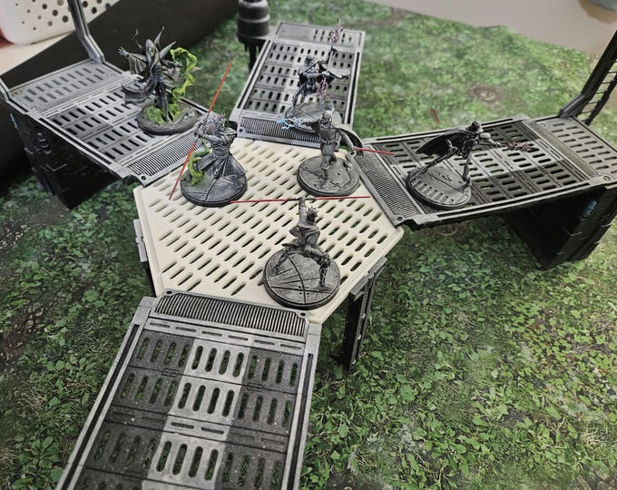 Star Wars Shatterpoint Hexagon & Triangle Platforms STL Files - Etsy