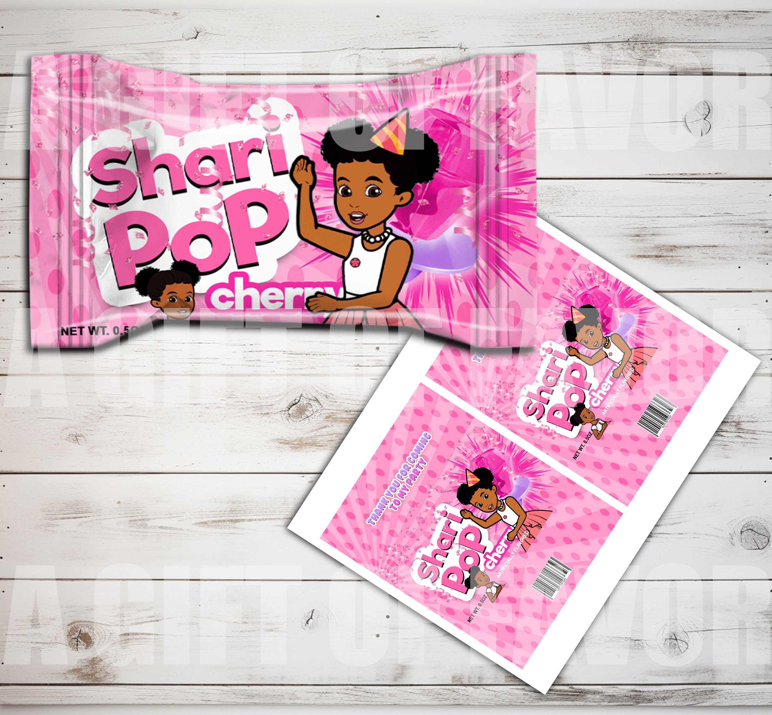 Gracie Corner Ring Pop | Gracie Corner Birthday Labels | Gracie Party ...