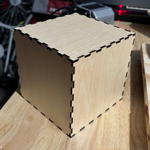 Blank 5 by 5 Wooden Box file - Etsy