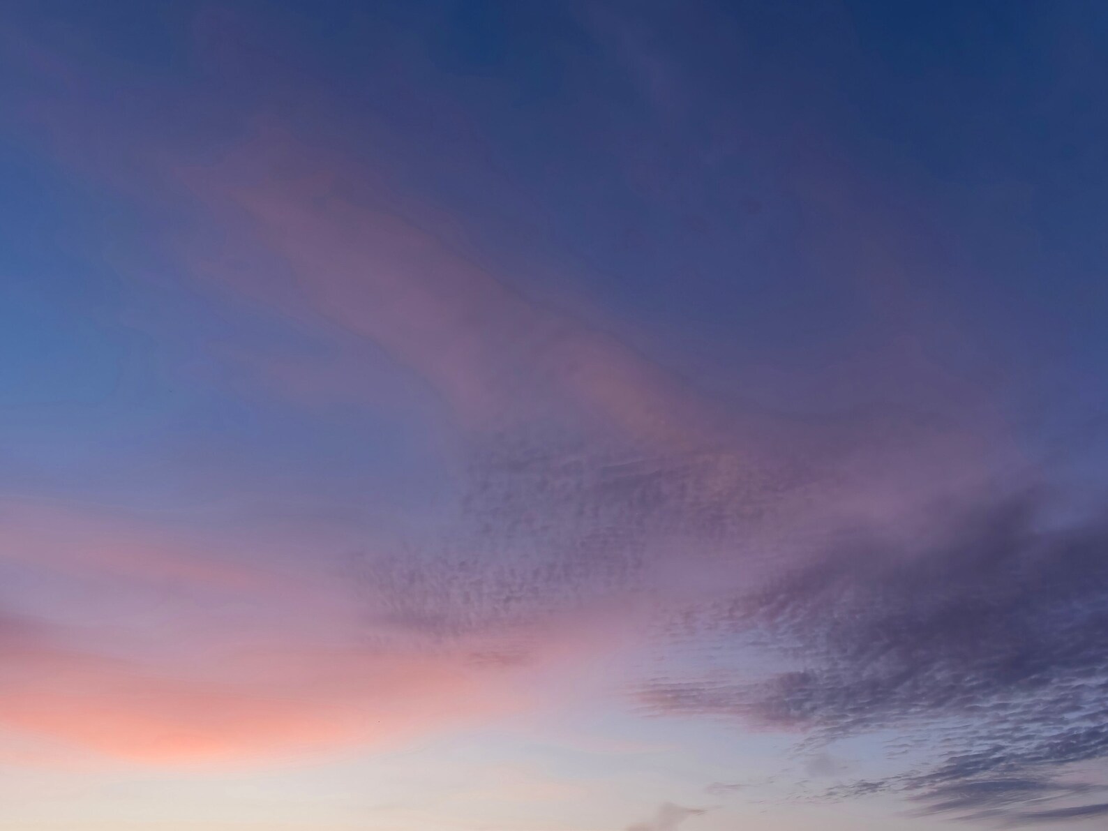 Sunset Sky Color Palette Poster Print | Color Sky Art | Clouds Wall ...