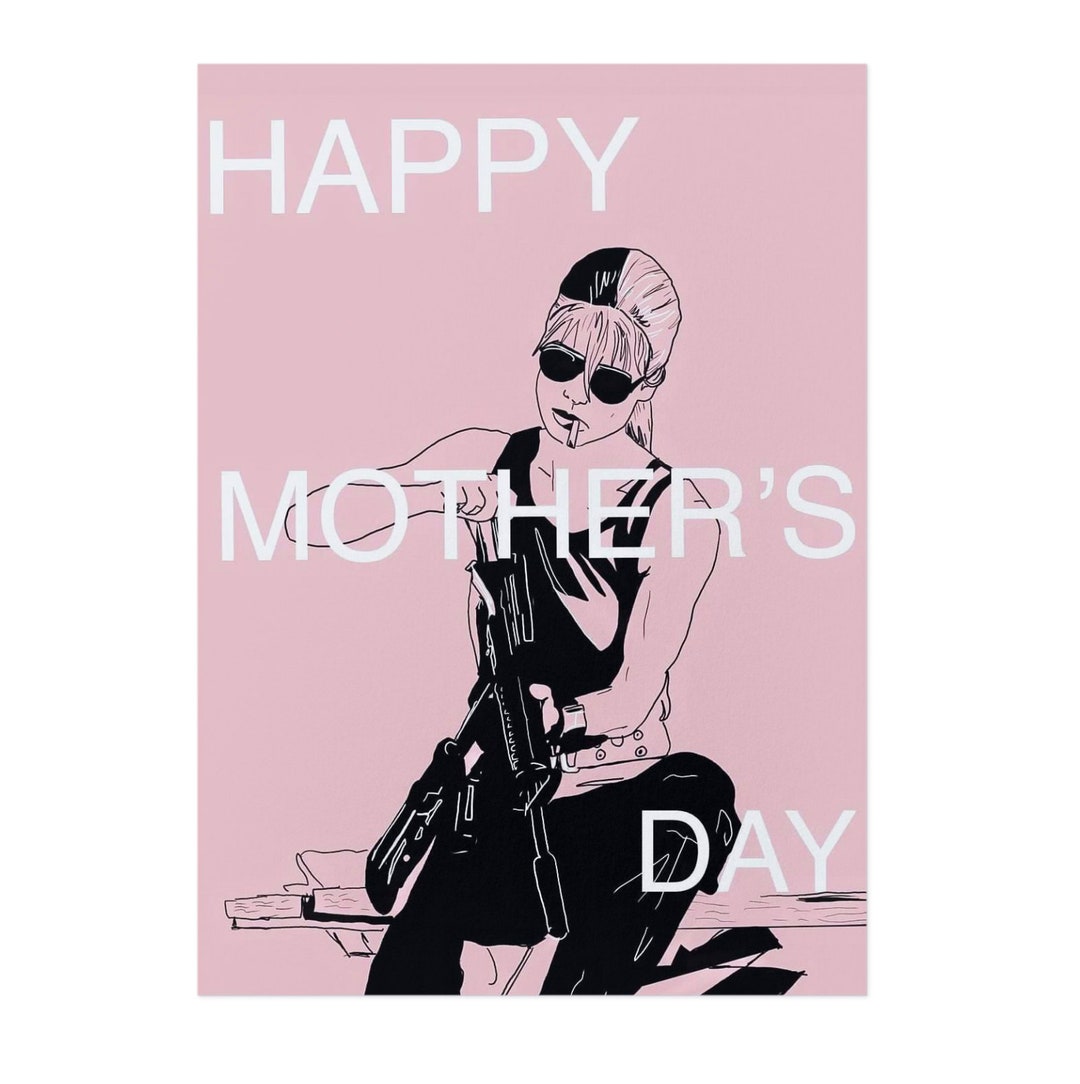 Terminator Mother's Day Card - Etsy
