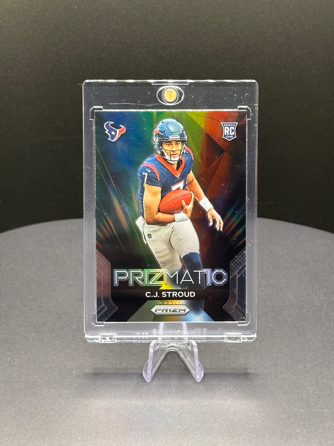 CJ Stroud 2023 Panini Prizm Prismatic Insert 6 ROOKIE Card Houston ...