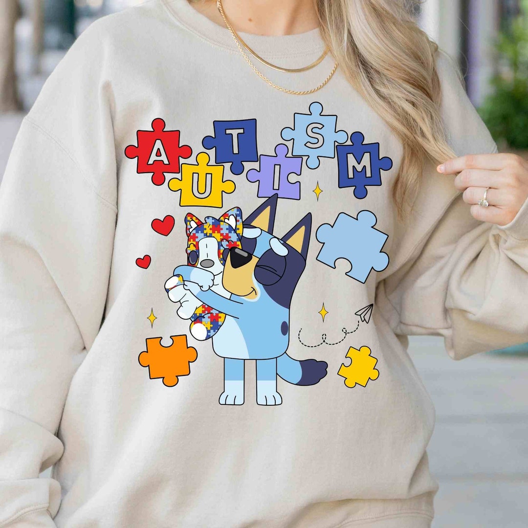 Autism Awareness PNG, Autism Puzzle Png, Cartoon Character Autism Png ...