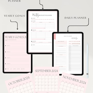 Digital Planner Canva Template- Goodnotes, Ipad, Notability, Canva ...