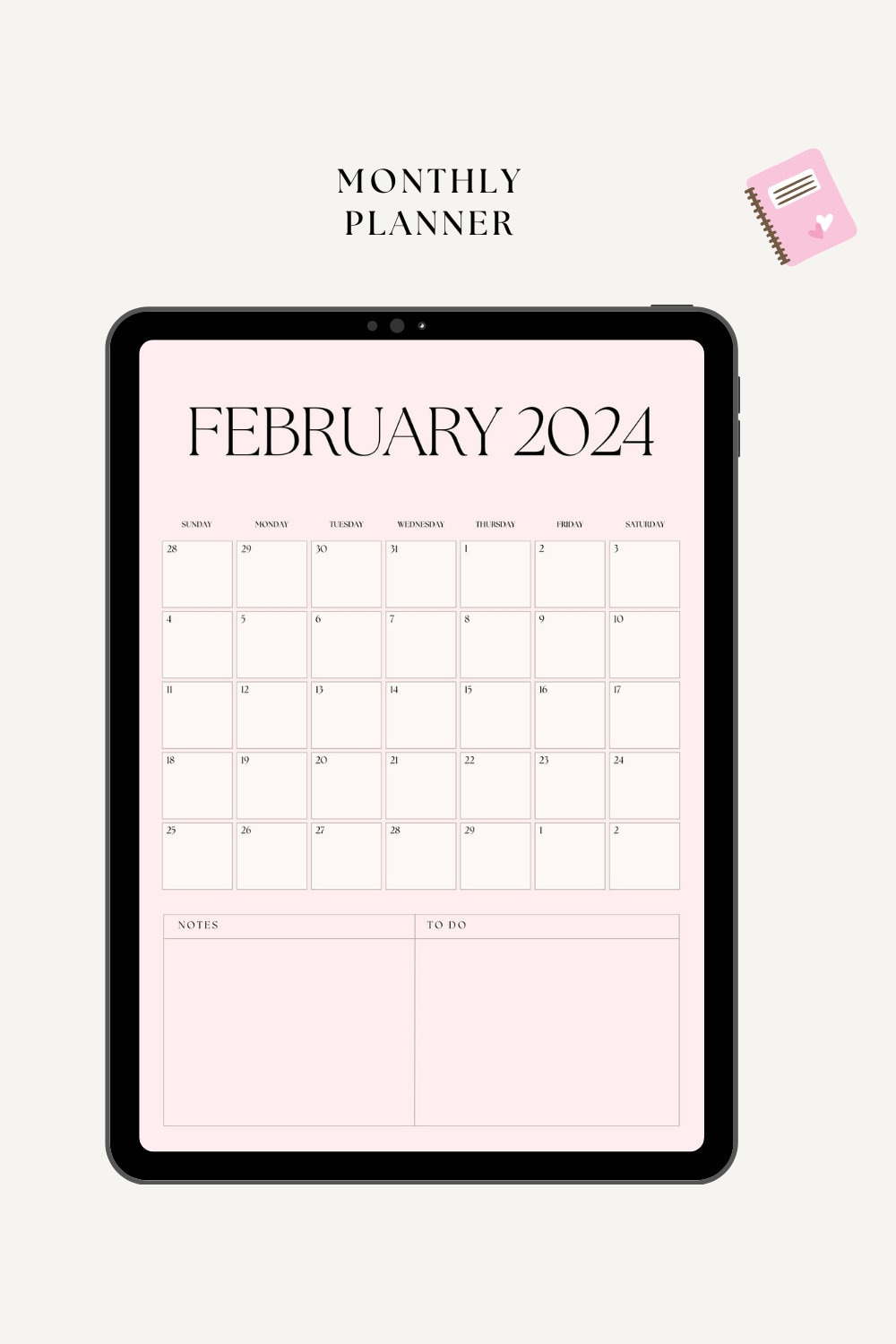 Digital Planner Canva Template- Goodnotes, Ipad, Notability, Canva ...
