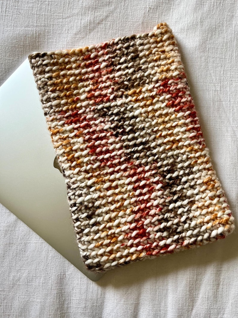 Crochet Pattern Laptop | 13" MacBook Computer Cover | Customizable ...