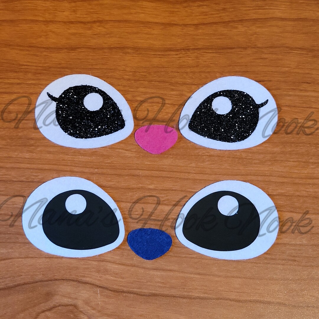 Stitch and Angel Eyes Noses - Etsy