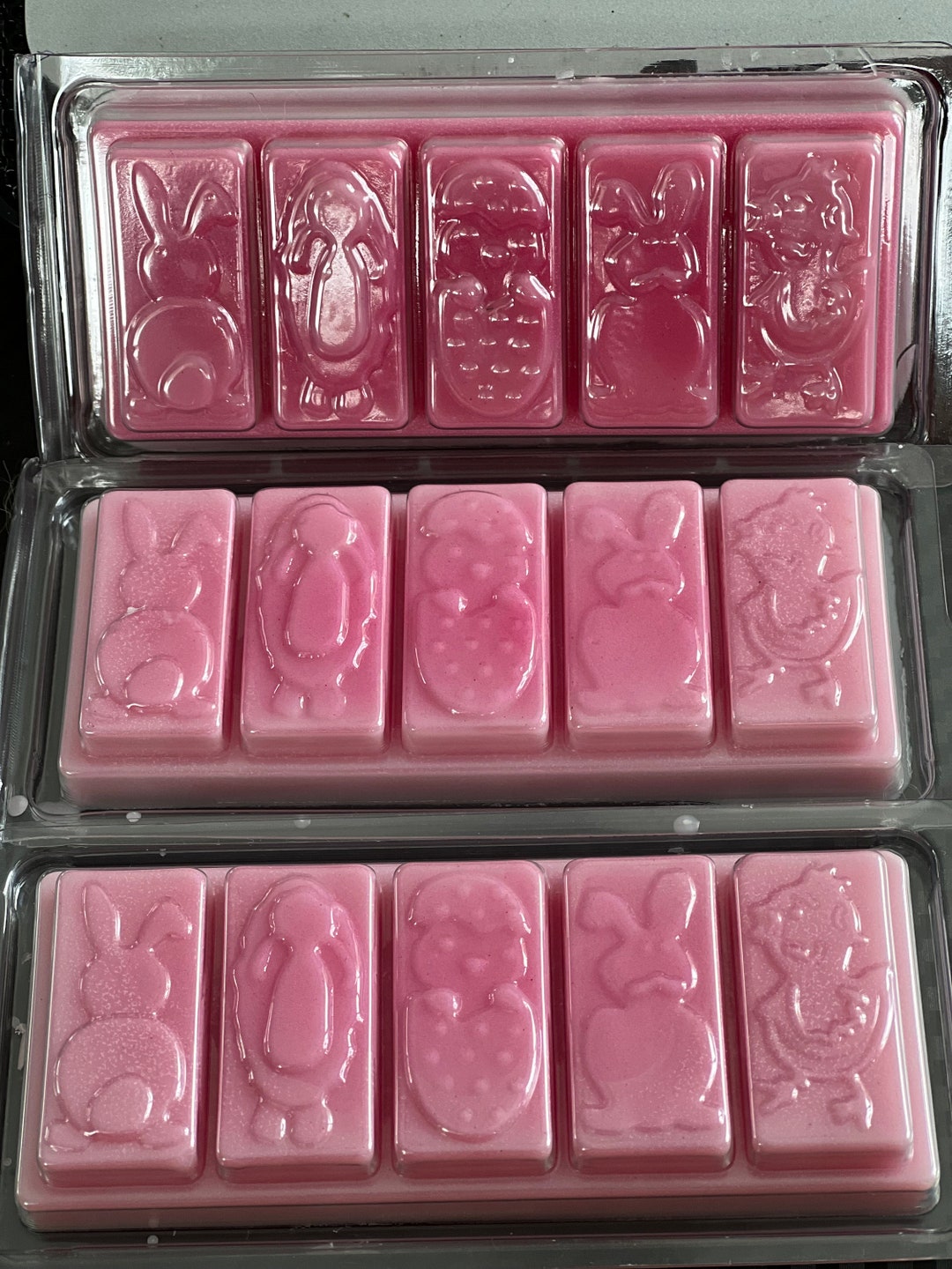 5 Cavity Easter Clamshell Wax Melt (empty) - Etsy