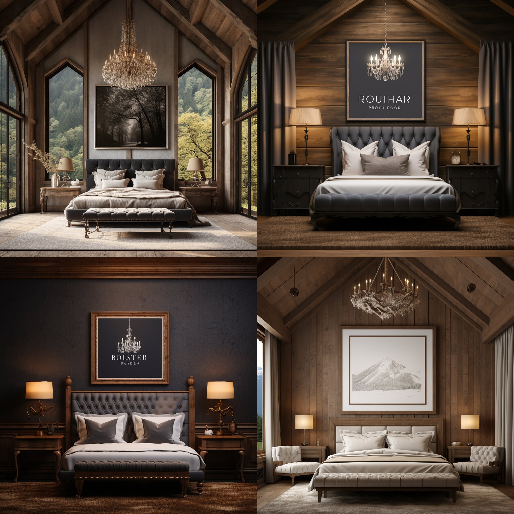 24 High Resolution Mockups / Luxury Farmhouse Style Mock Ups / Wall Art ...