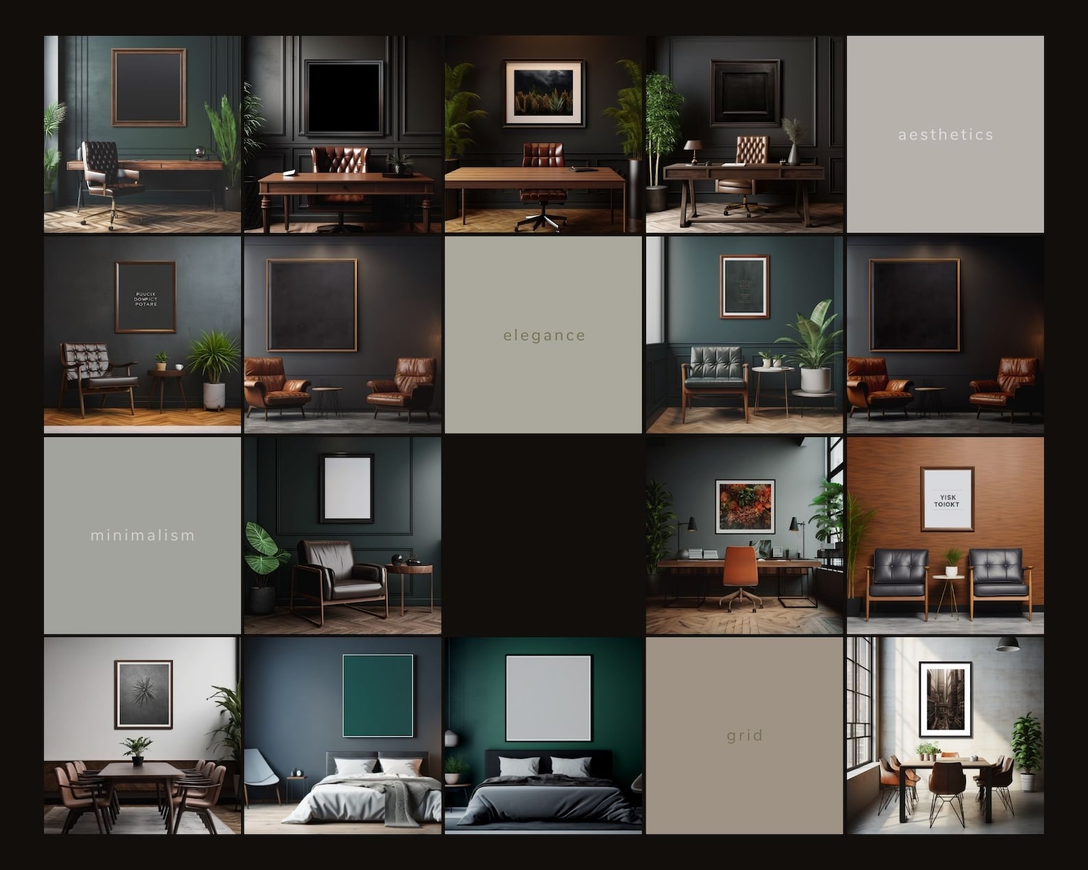 24 High Res Mockup / Luxury Office Mock up / Frame Mockup / Mockup ...